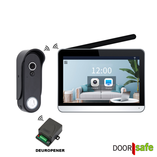 Overzicht van alle deurbellen met camera, draadloos, bedraad of internet