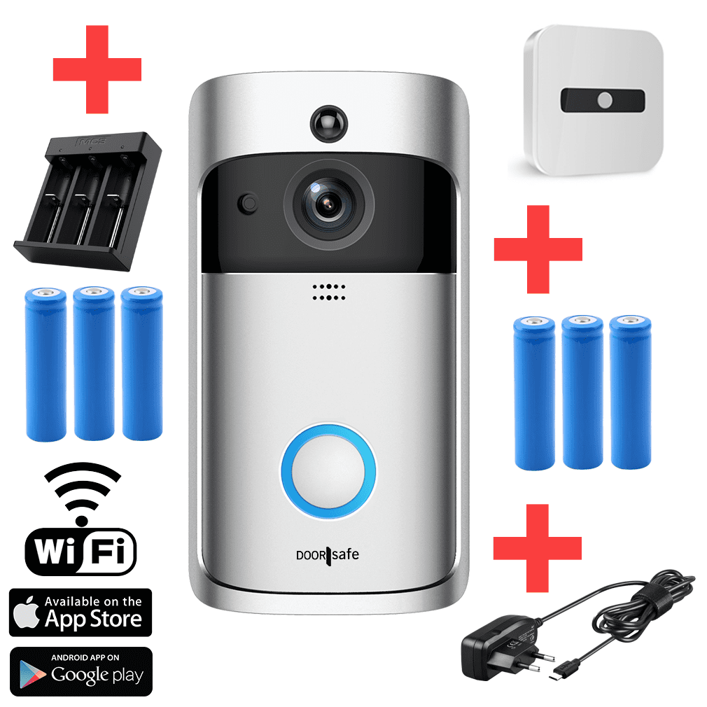 camera deurbel internet wifi 6242 - Doorsafe Nederland