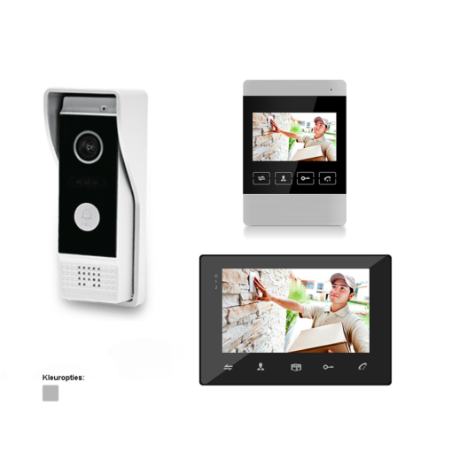 Overzicht van alle deurbellen met camera, draadloos, bedraad of internet