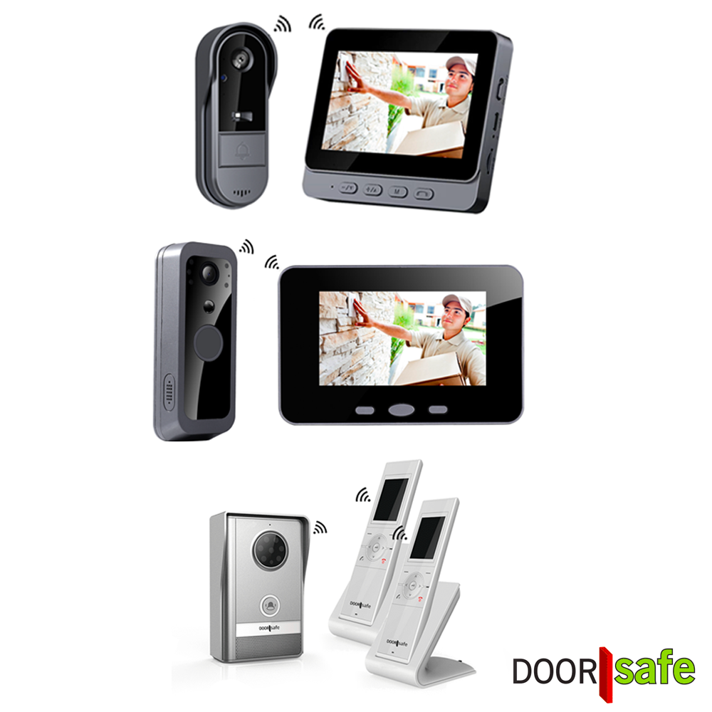 draadloze camera deurbel v2 - Doorsafe Nederland